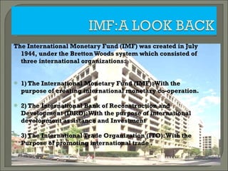 International Monetary Fund | PPT