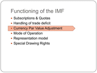 International Monetary Fund | PPTX