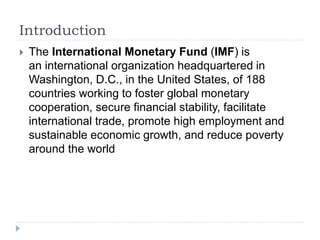 International monetary fund | PPT