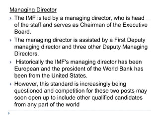 International monetary fund | PPTX