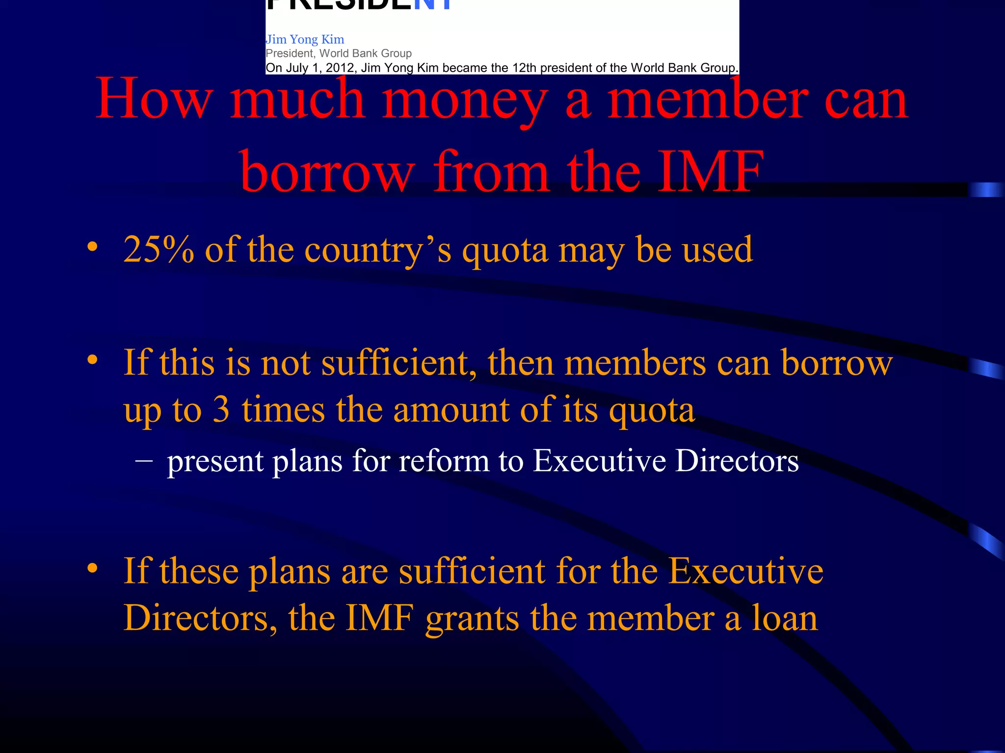 International monetary fund | PPT | Currencies | Economy