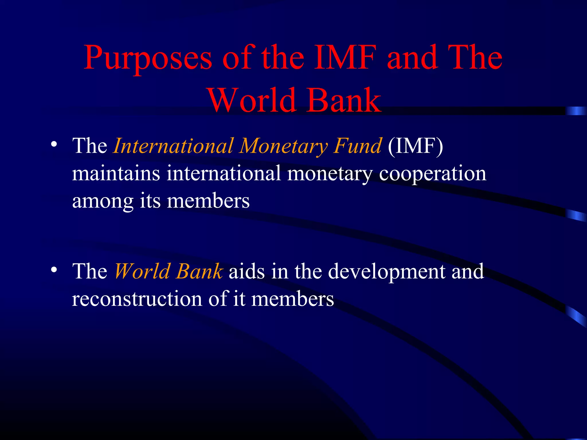 International monetary fund | PPT