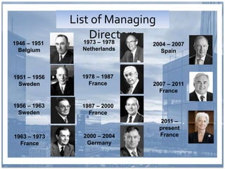 International monetary fund | PPTX