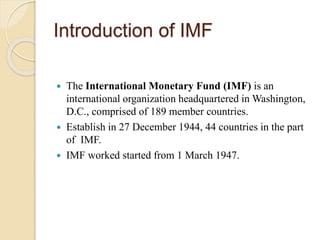 International Monetary Fund (IFM subject).pptx | Free Download