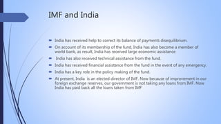 International monetary fund (imf) | PPT