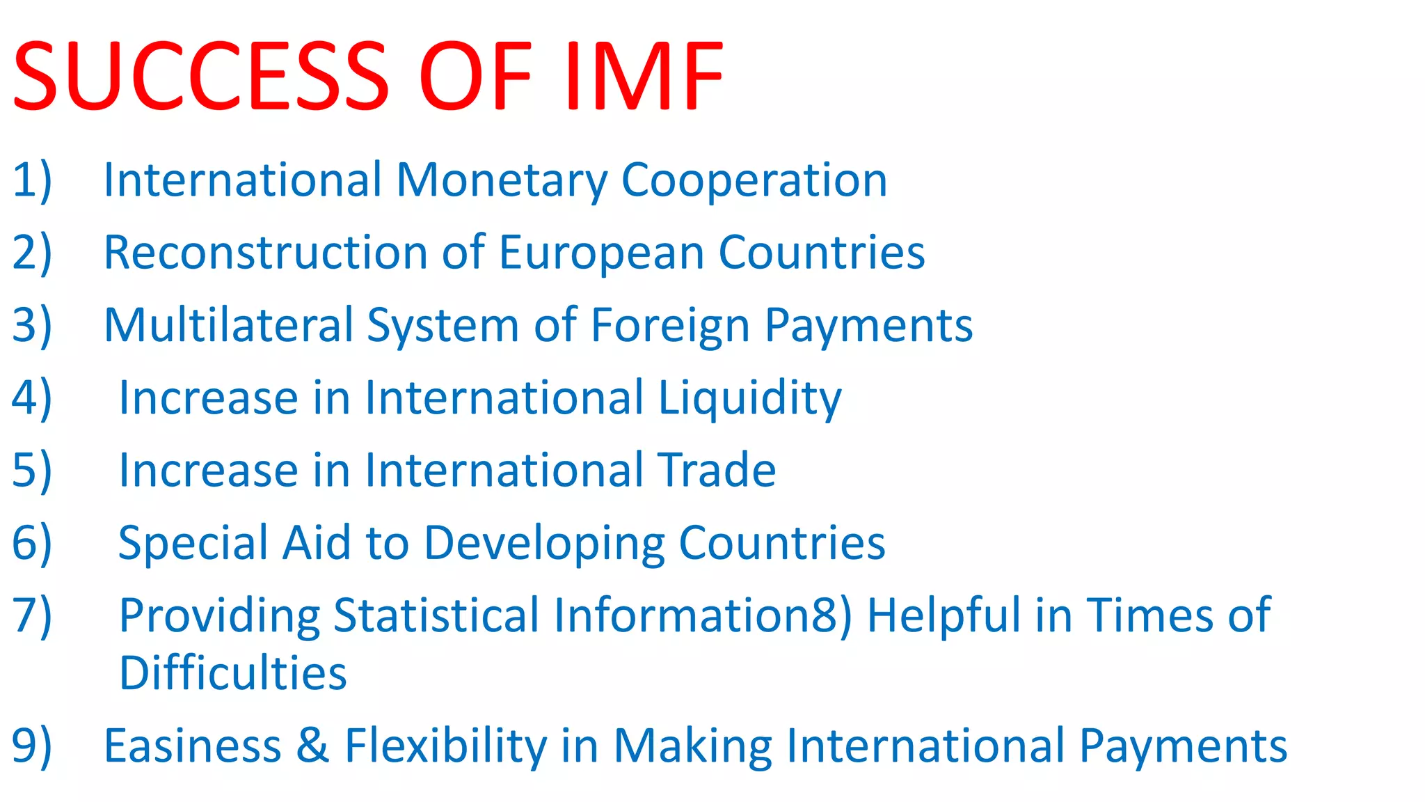 International monetary fund ppt | PPT