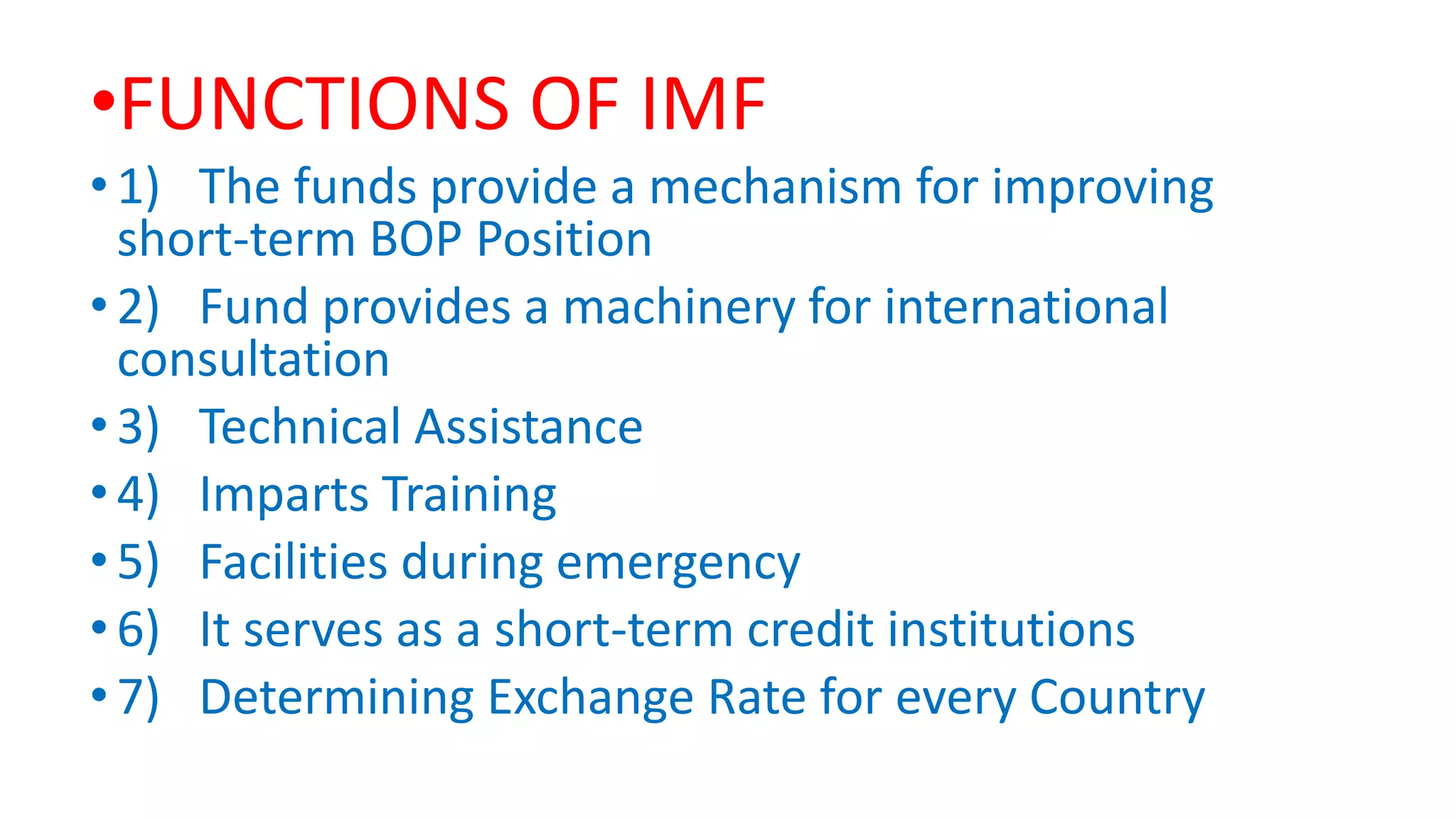 International monetary fund ppt | PPT