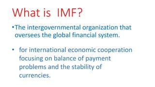 International monetary fund ppt | PPT
