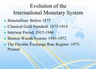 International monetary system | PDF