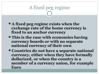 International monetary system | PPT