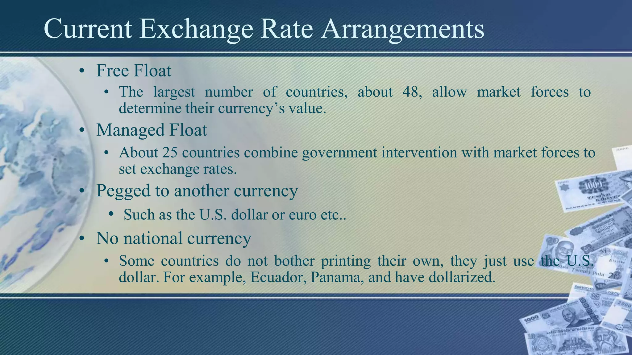 International monetary system | PPTX