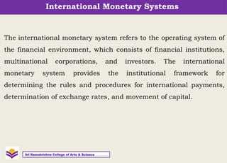 International Monetary system and its stages.pptx