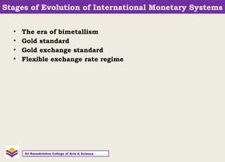 International Monetary system and its stages.pptx | Stocks and Bonds ...