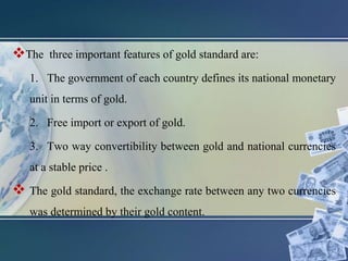 International monetary system | PPT