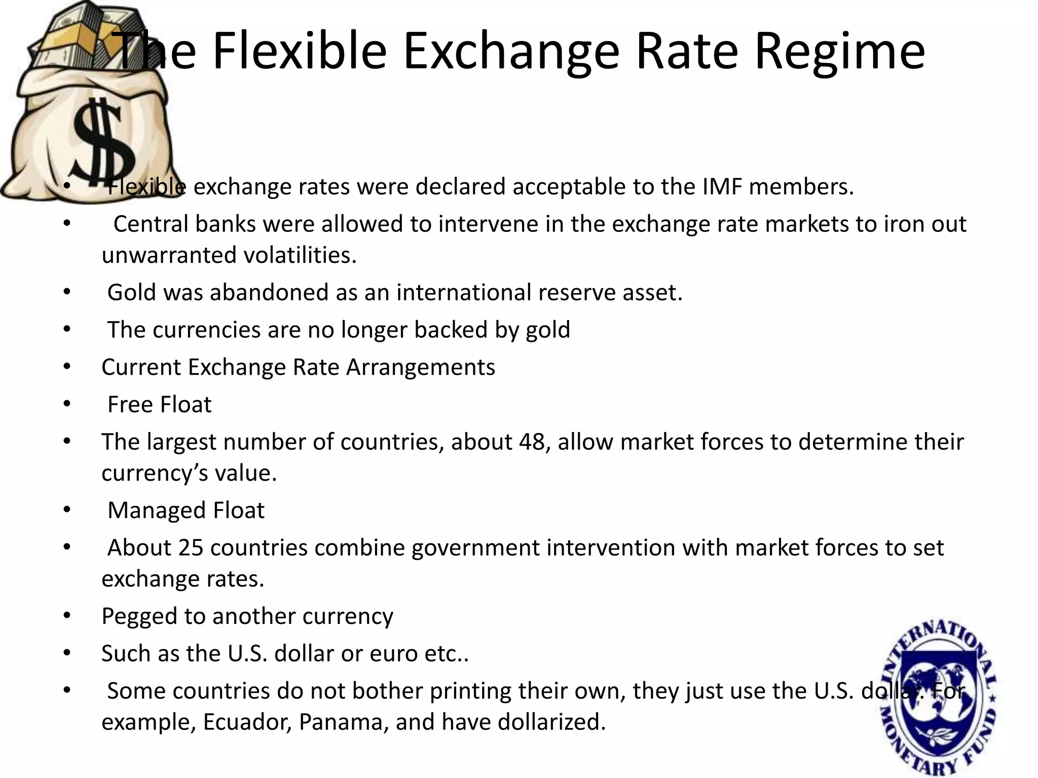International monetary system | PPTX