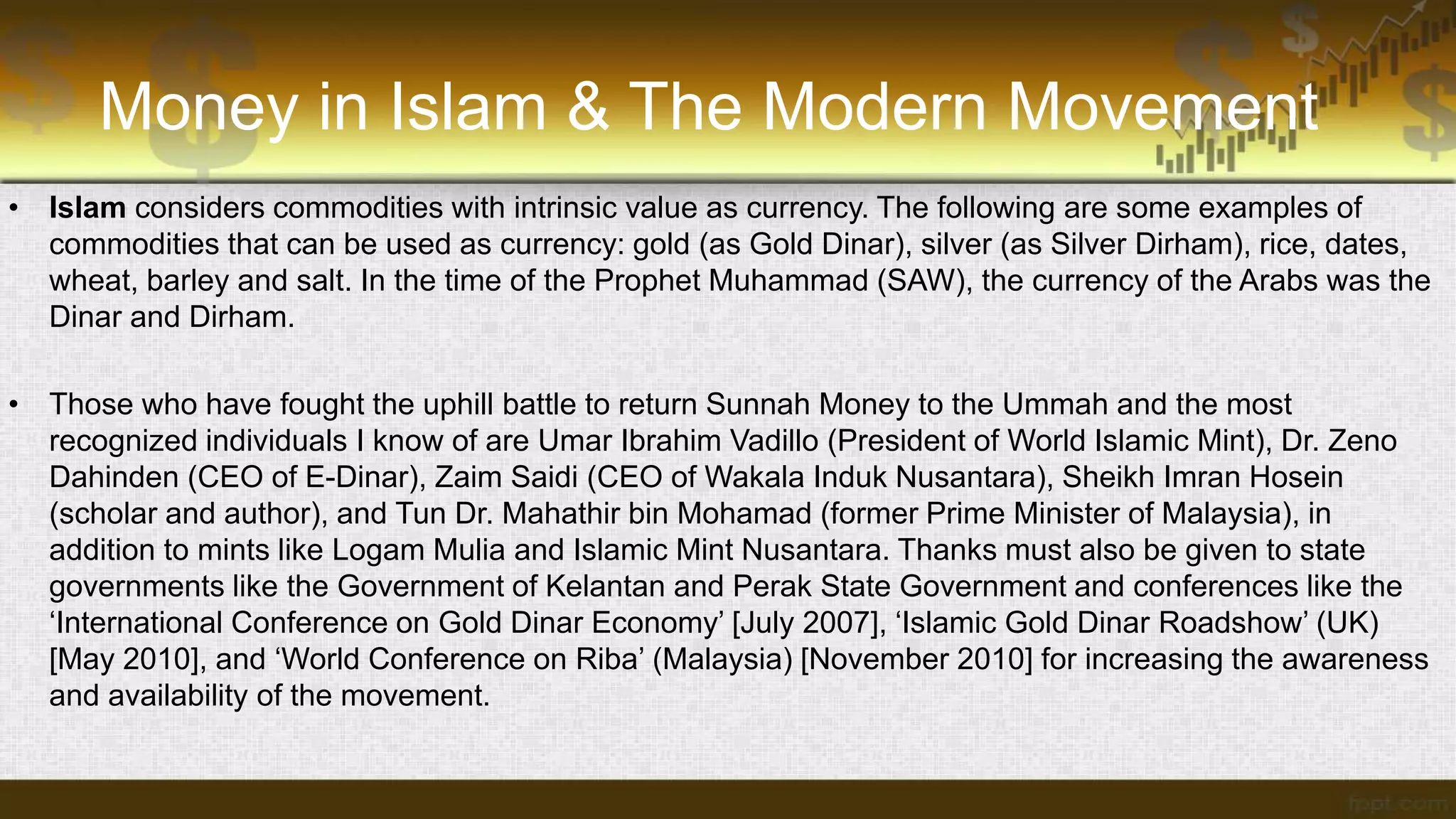 International monetry system and future money | PPT