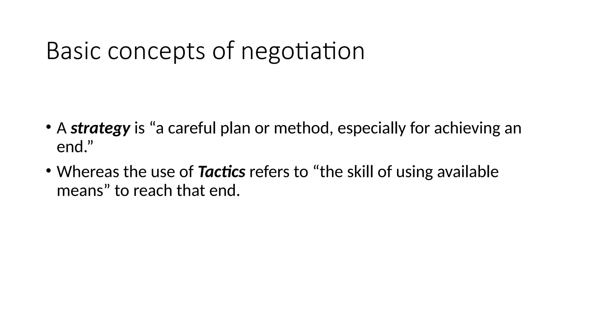 International Negotiation Definition and | PPT