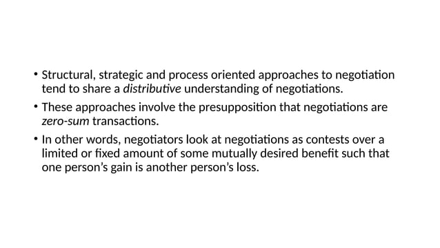 International Negotiation Definition and | PPT