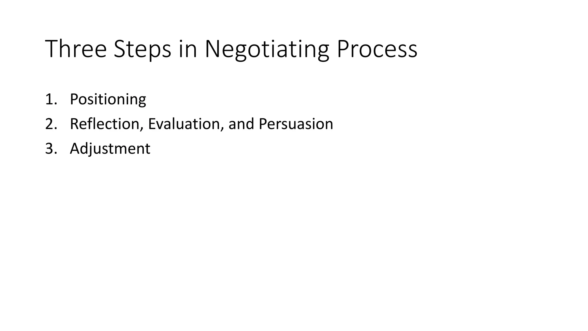 International negotiations | PPTX