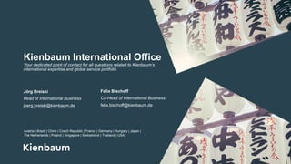 International Newsletter Kienbaum Japan | PPT