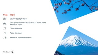 International Newsletter Kienbaum Japan | PPT