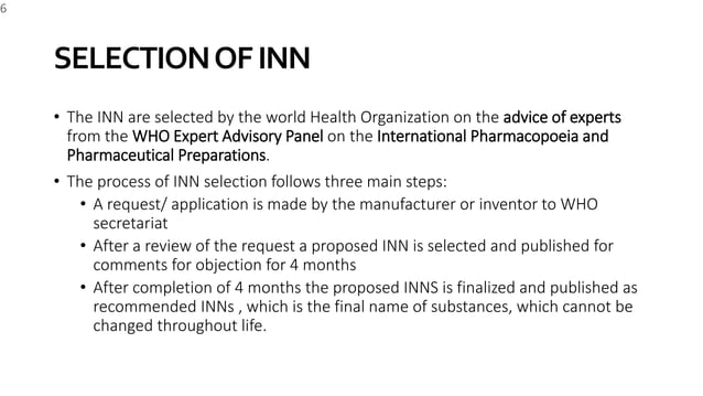 INTERNATIONAL NON PROPRIETARY NAMES FOR DRUGS1.pptx