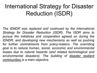 International Norms in Disaster Risk Reduction by Roberto Aponte Toro ...