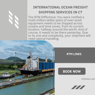 International Ocean Freight Shipping Services in CT | PDF