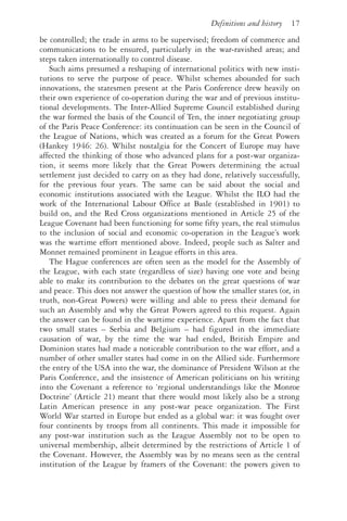 International organisations clive archer | PDF