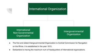 International organization | PDF