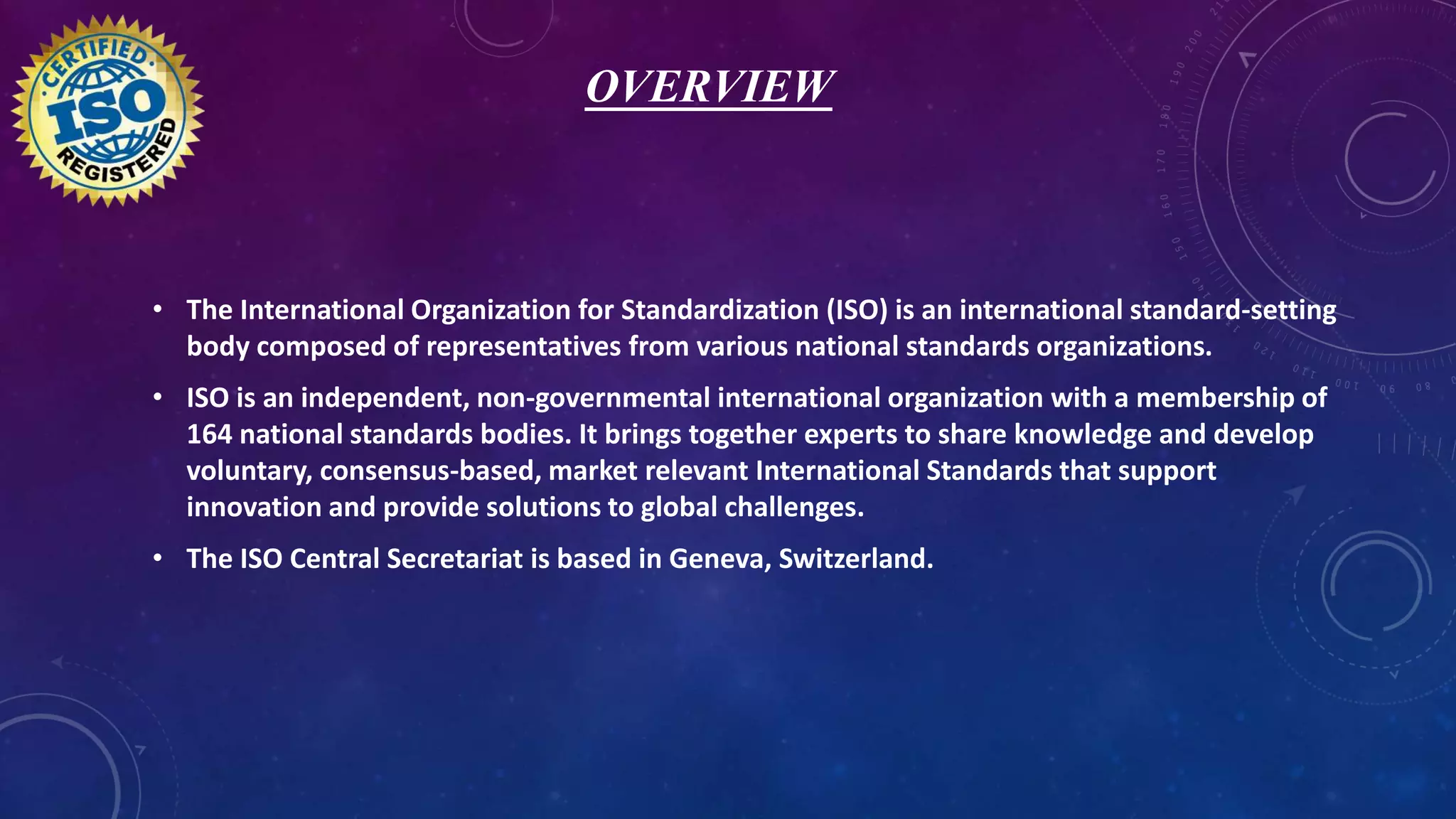 International organization for standardization | PPTX