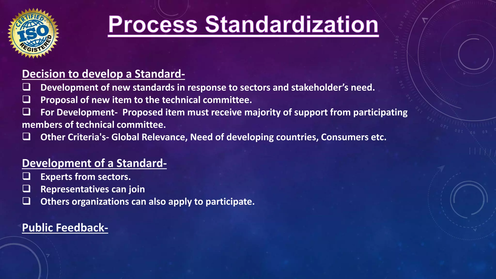 International organization for standardization | PPTX