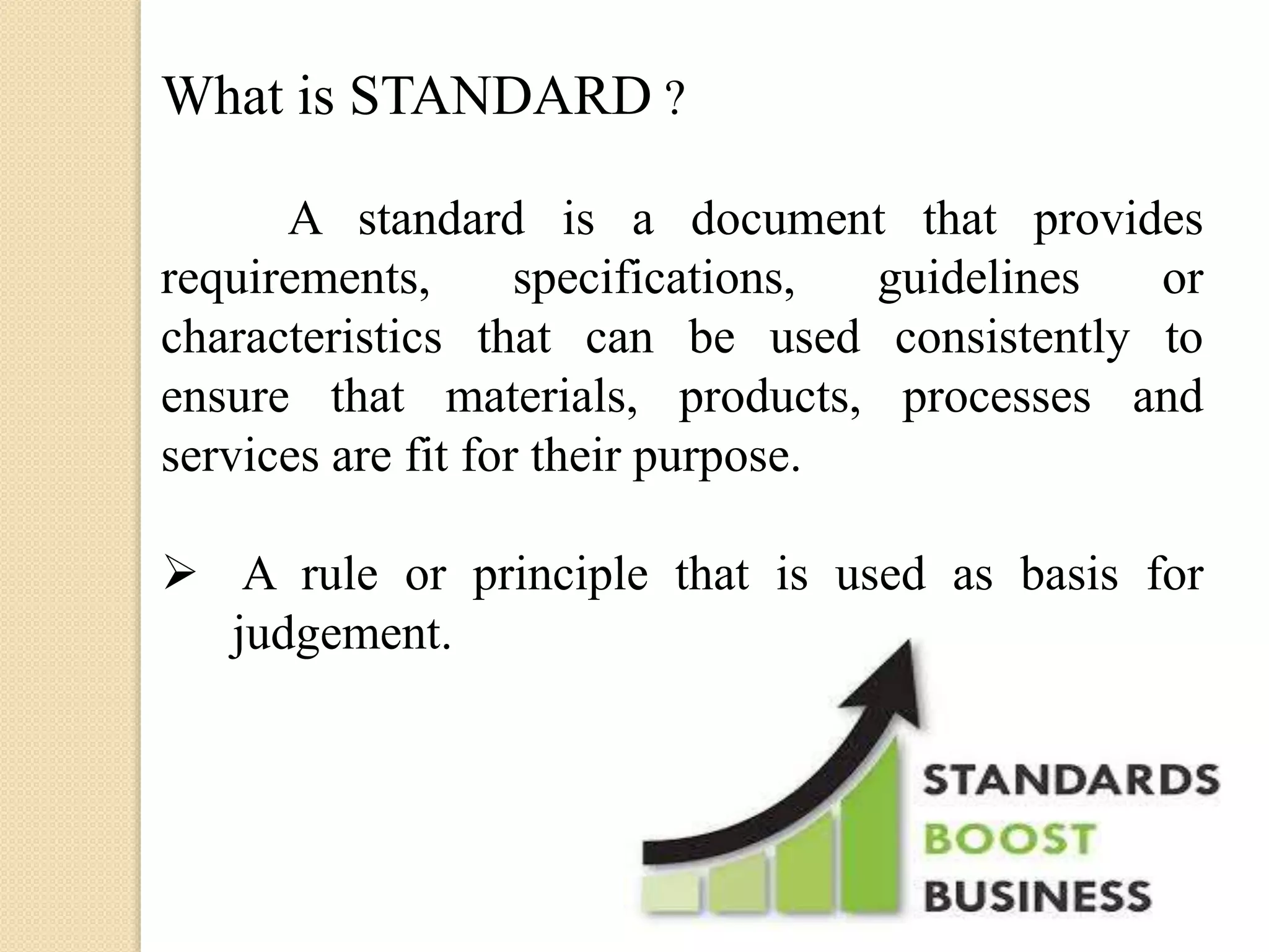 International Organization for Standardization (ISO) | PPTX