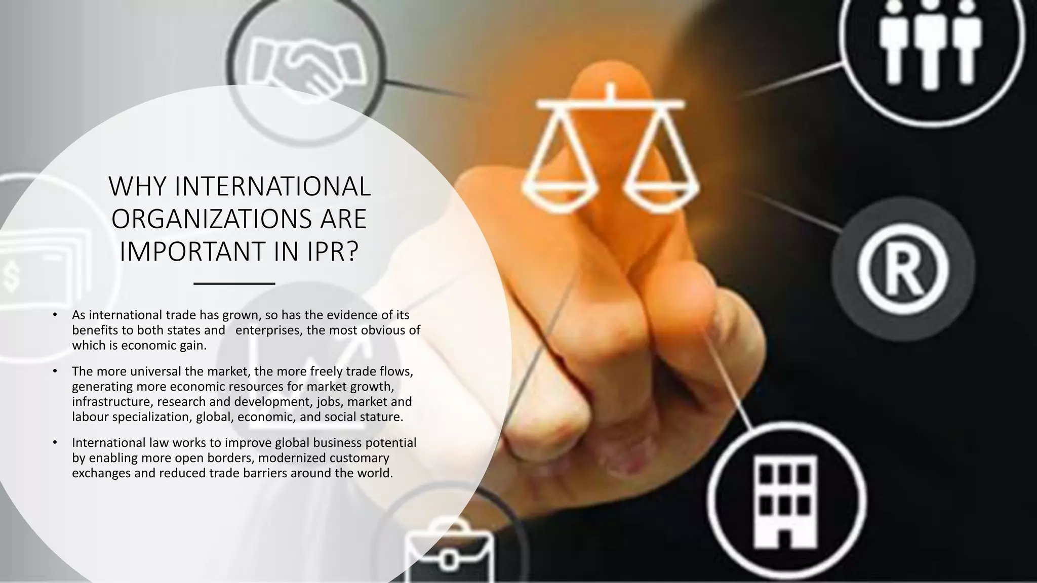 International organizations of ipr | PPTX