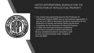 International organizations of ipr | PPTX