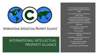 International organizations of ipr | PPTX