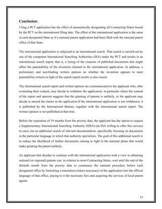 International Patent Application - PCT Route | PDF