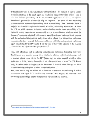 International Patent Application - PCT Route | PDF