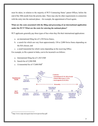 International Patent Application - PCT Route | PDF