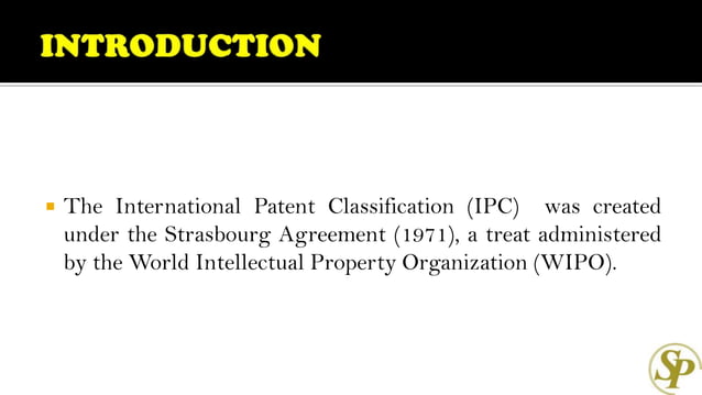 International patent classification | PPTX | Business | Business and ...