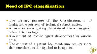 International patent classification | PPTX