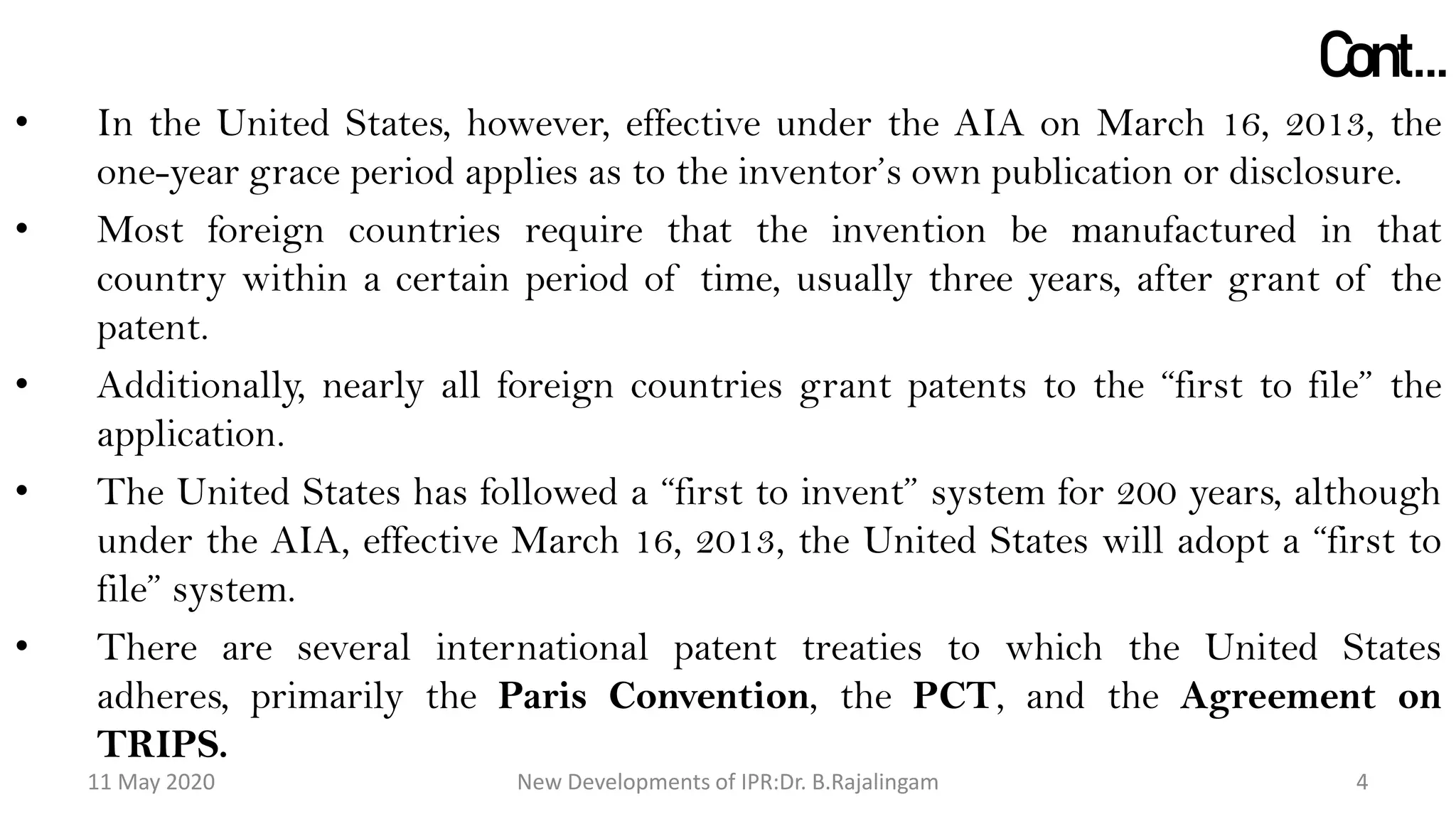 International patent law | PDF