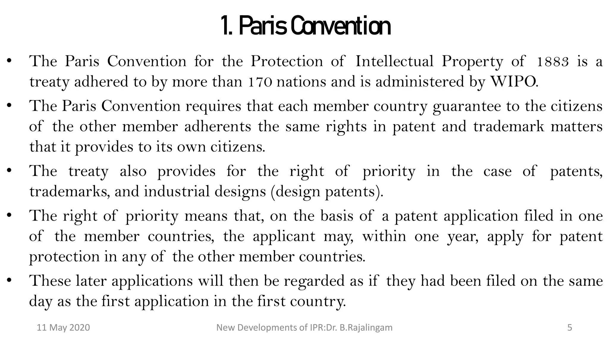 International patent law | PDF