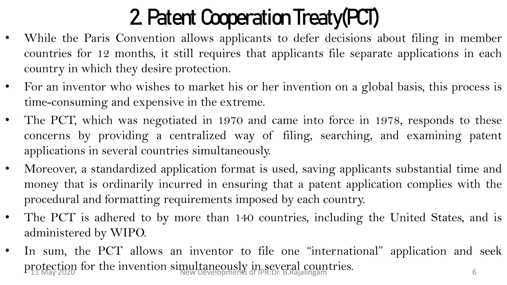 International patent law | PDF
