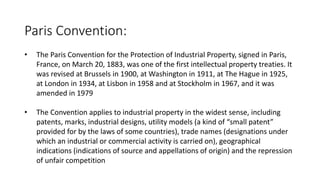 International patent registration | PPTX