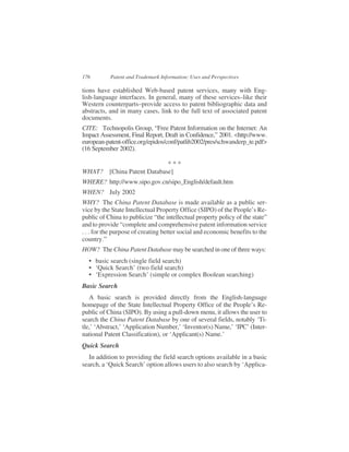 International patents | PDF