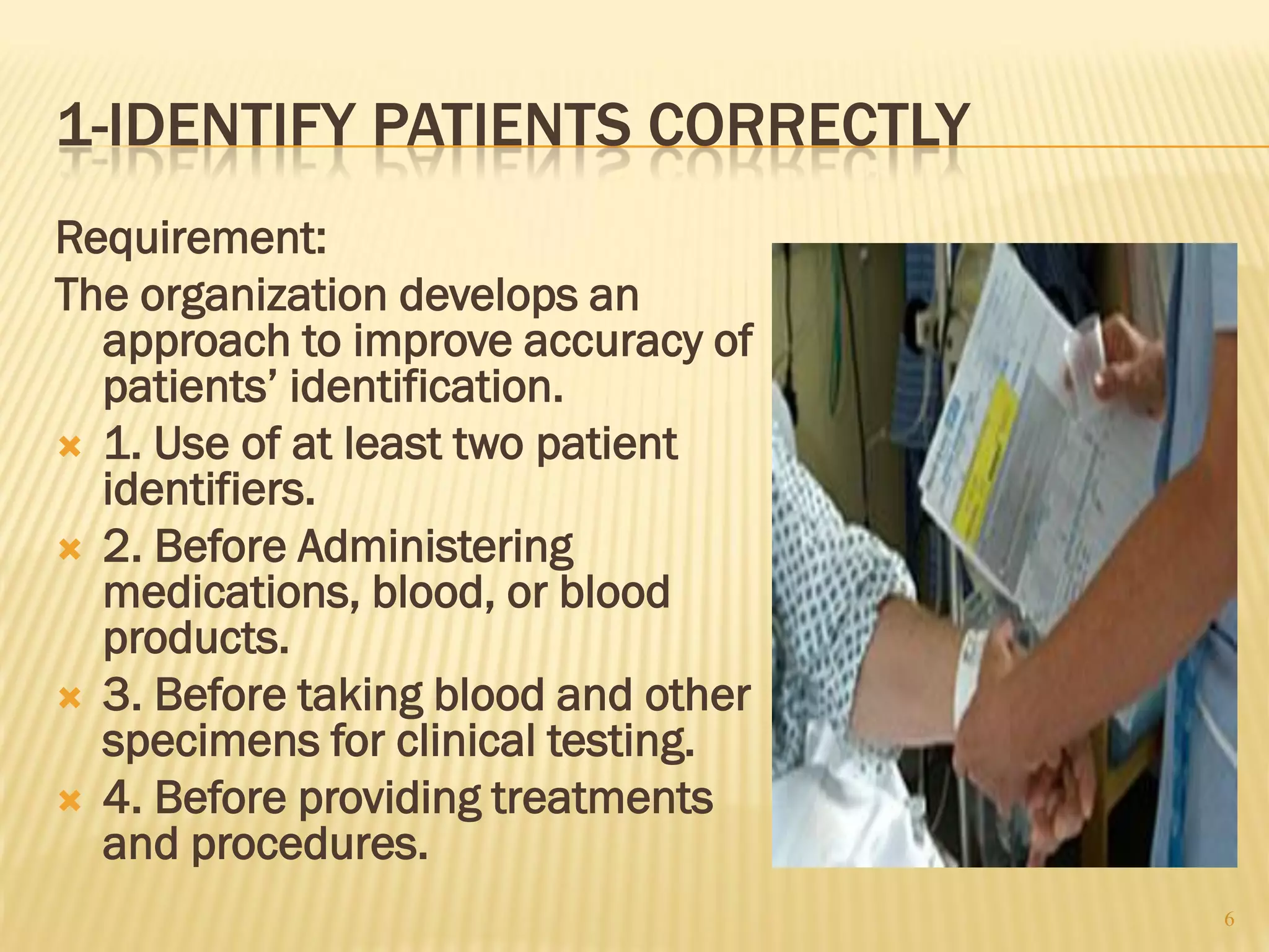International patient safety goals | PDF