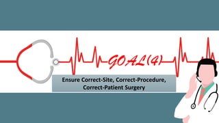 International patient safety goals | PDF