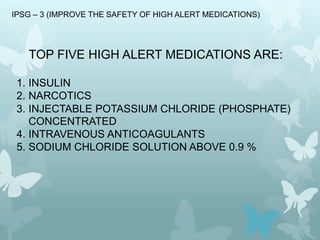 International patient safety rems lecture | PPT