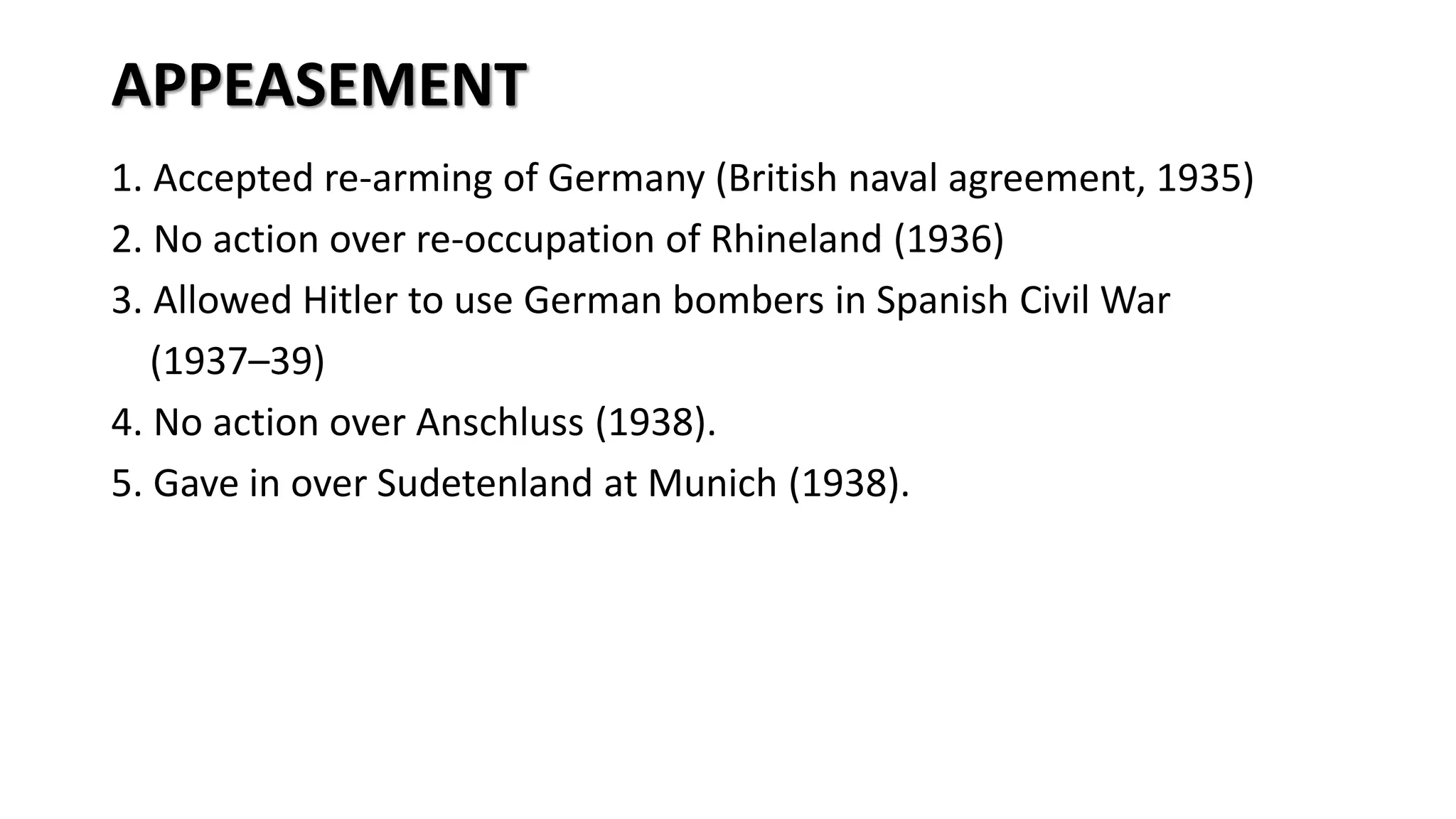 CAMBRIDGE IGCSE HISTORY REVISION 3 - WHY HAD INTERNATIONAL PEACE ...